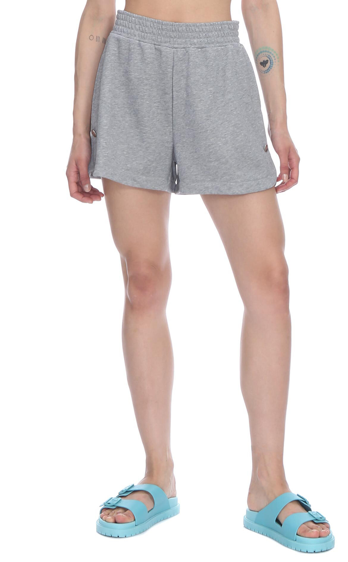 Auric-Auric Gri Şort