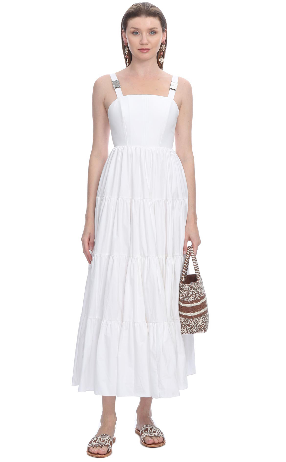 Nisan Atas Demi-Couture-Nisan Ataş Beyaz Elbise Nisan Atas Demi-Couture-Nisan Ataş Beyaz Elbise