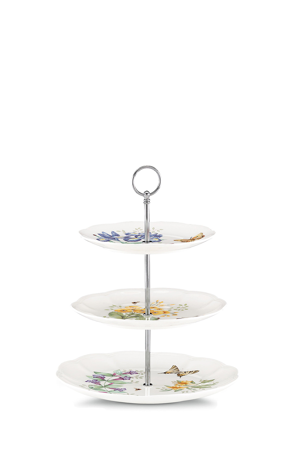 Lenox-Lenox Butterfly 3 Katlı Servis Tabağı Lenox-Lenox Butterfly 3 Katlı Servis Tabağı