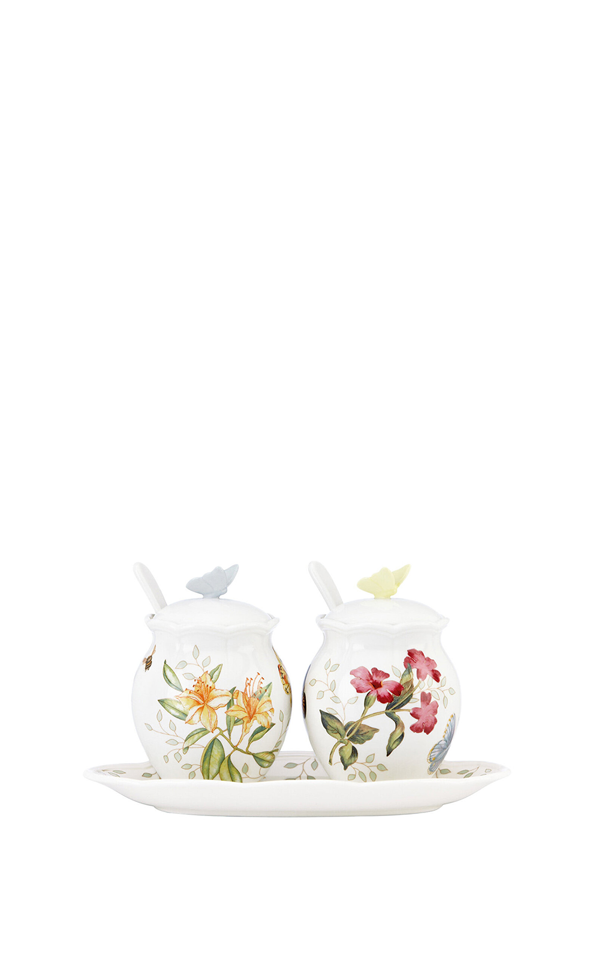 Lenox-Lenox Butterfly Tepsili Baharatlık Seti Lenox-Lenox Butterfly Tepsili Baharatlık Seti