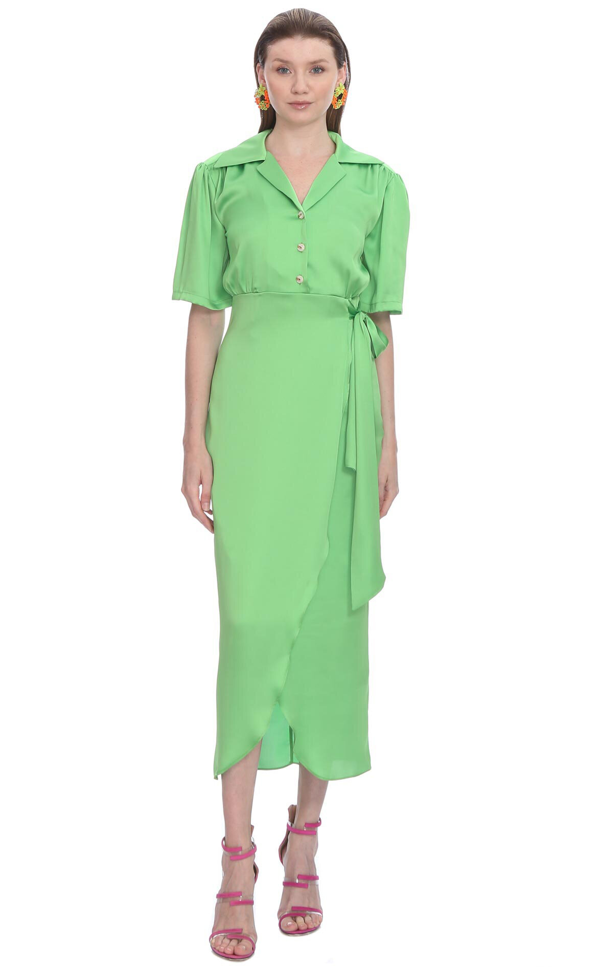 Jus De Pommes-Jus De Pommes Yeşil Elbise Jus De Pommes-Jus De Pommes Yeşil Elbise