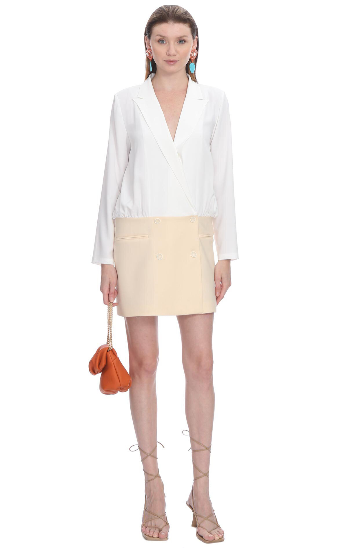 Jus De Pommes-Jus De Pommes Ekru Elbise Jus De Pommes-Jus De Pommes Ekru Elbise