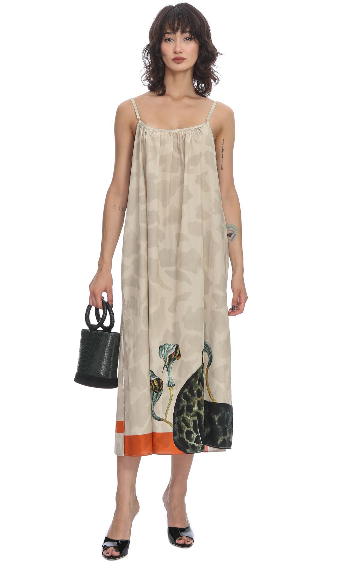 Matla-Matla Çok Renkli Elbise