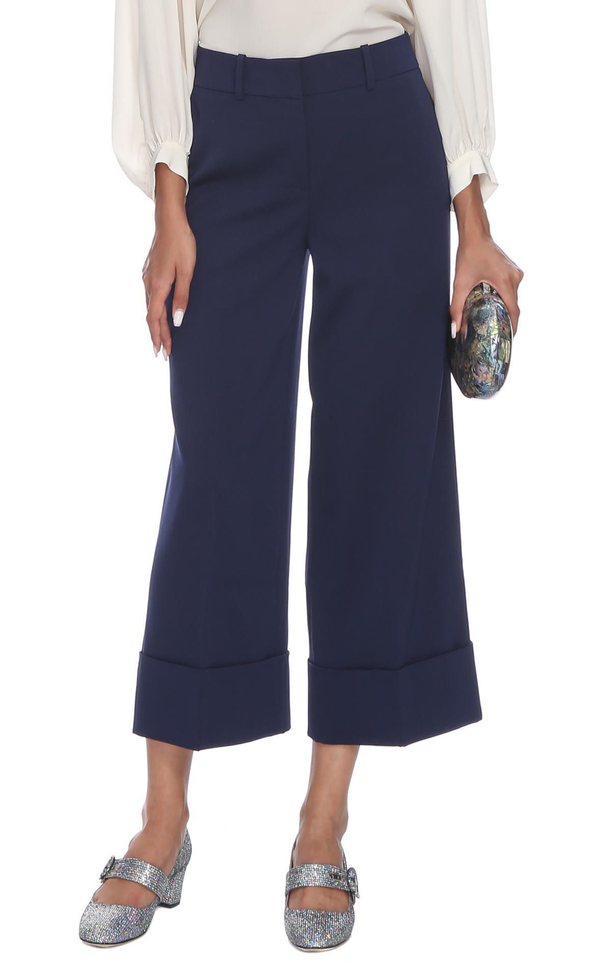 Michael Kors Collection-Michael Kors Lacivert Pantolon Michael Kors Collection-Michael Kors Lacivert Pantolon