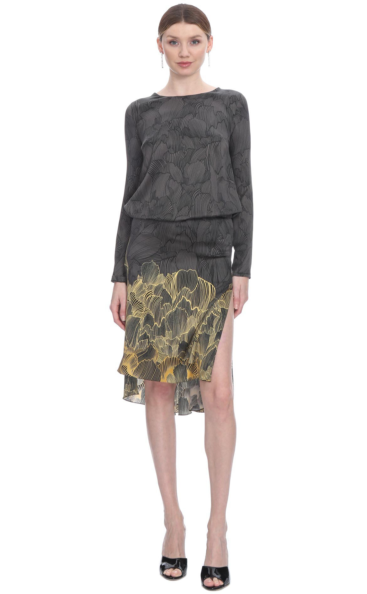 Adriana Iglesias-Adriana İglesias Çok Renkli Elbise Adriana Iglesias-Adriana İglesias Çok Renkli Elbise