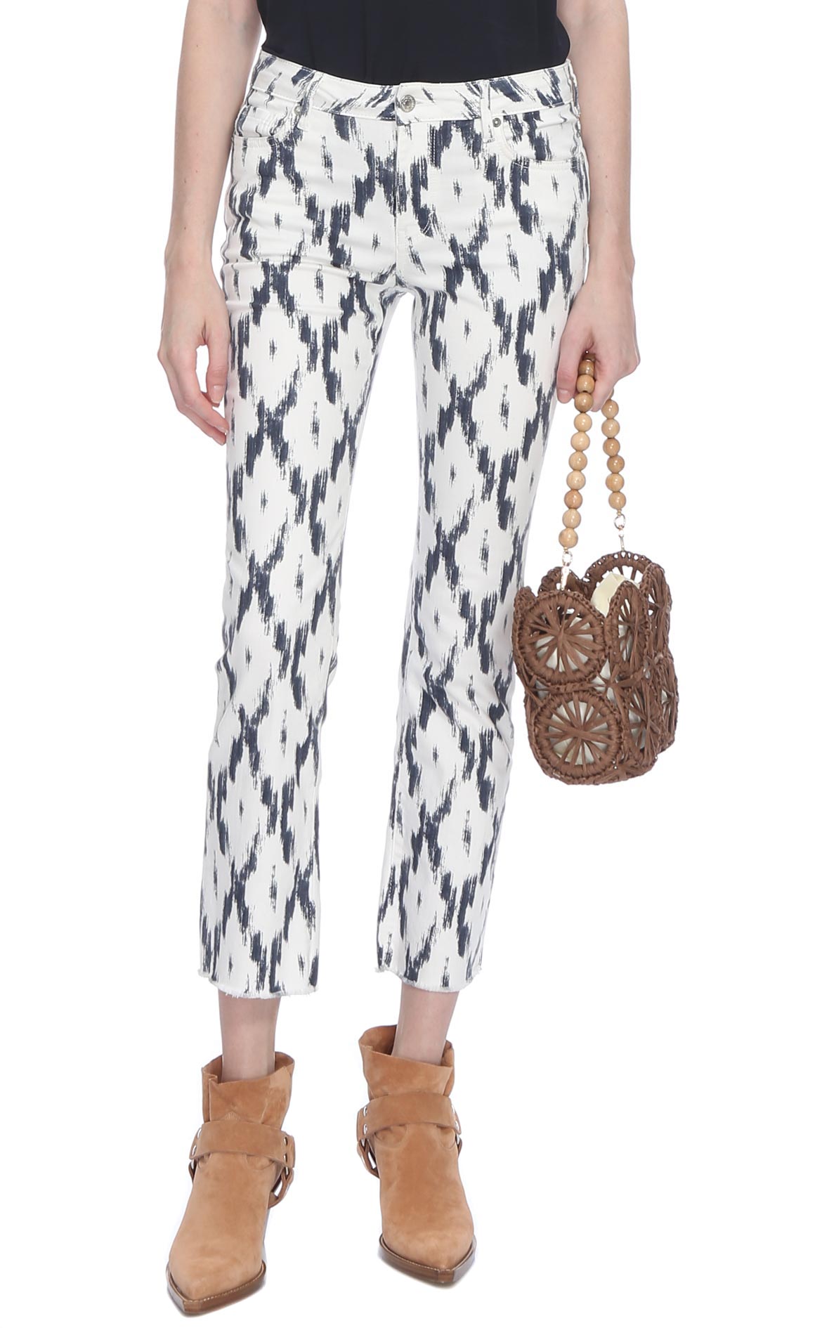 Free People-Free People Mavi Pantolon Free People-Free People Mavi Pantolon