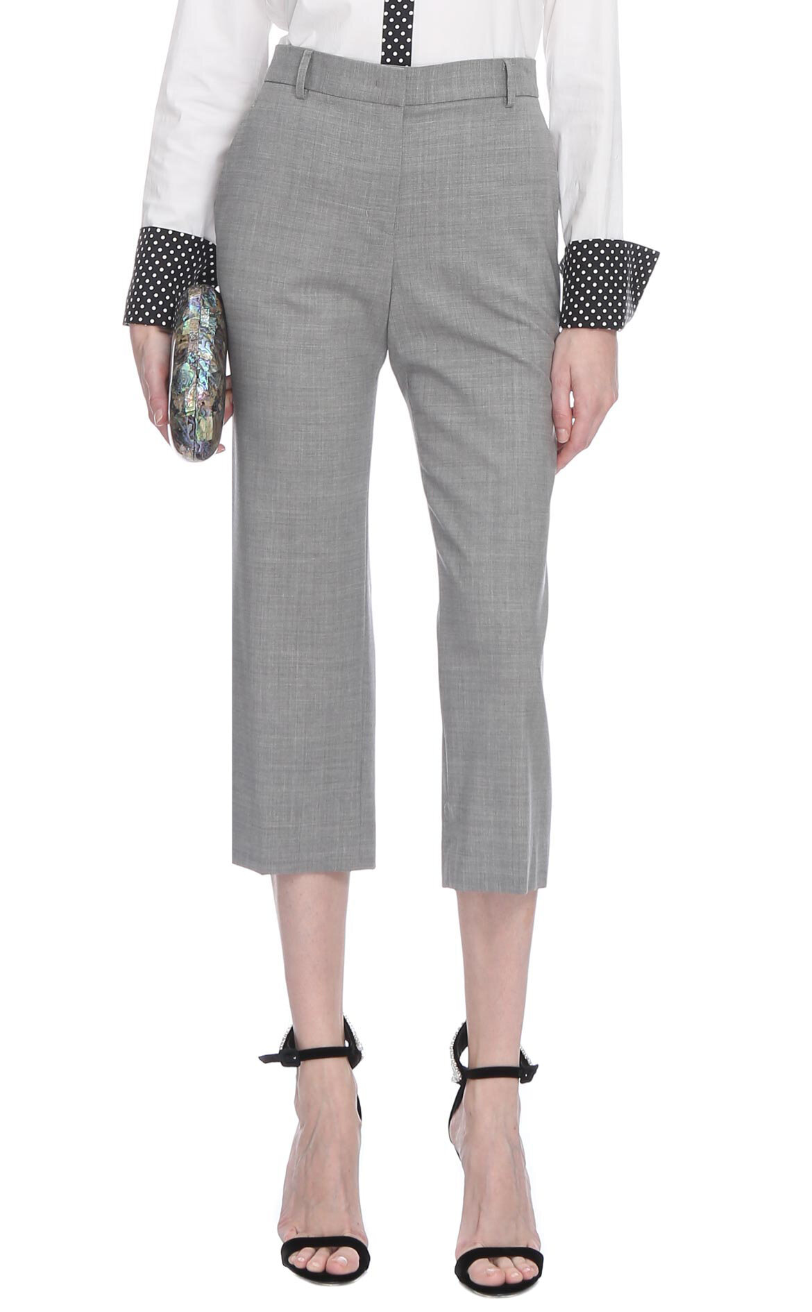 DKNY-DKNY Gri Pantolon