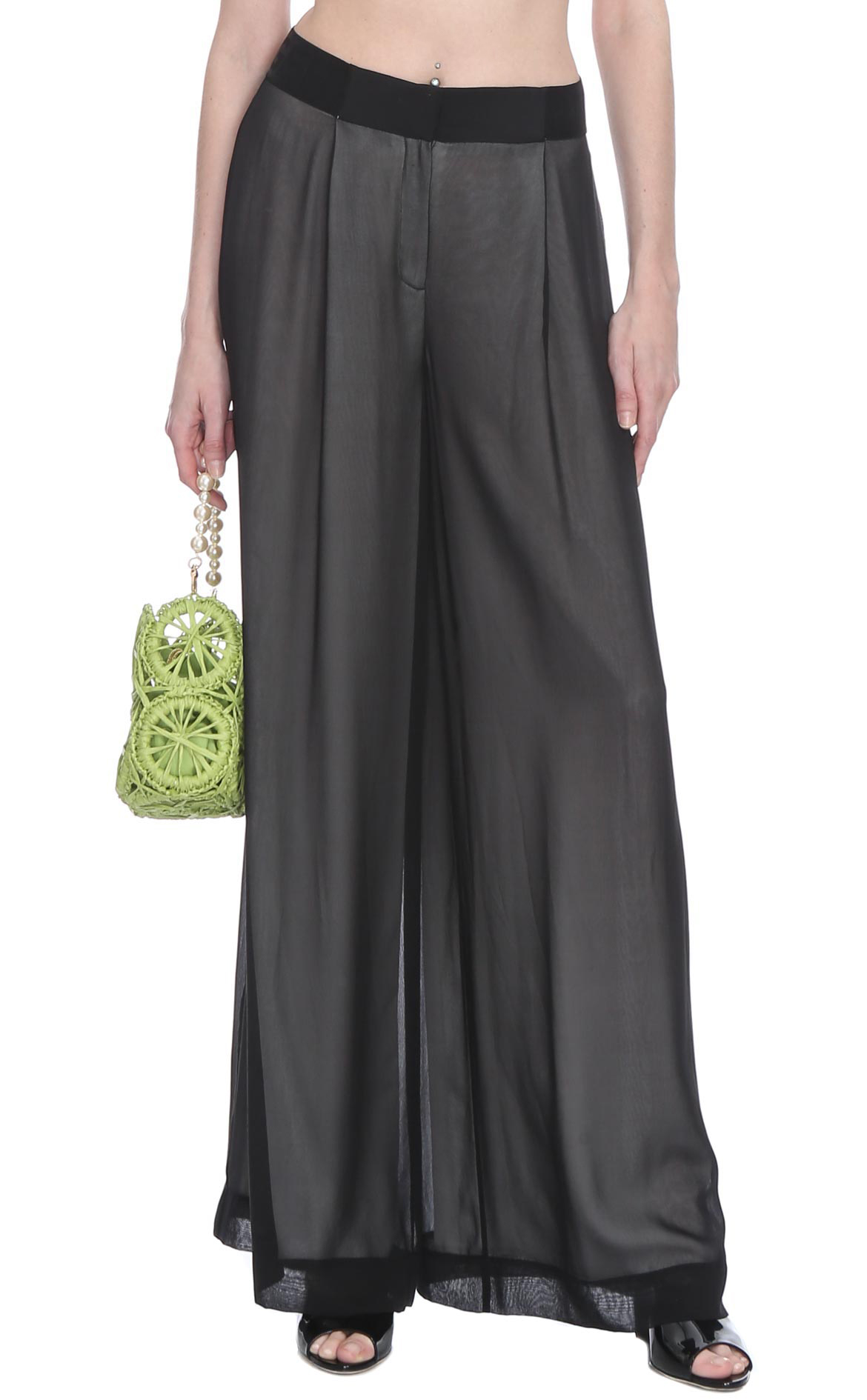 Karl Lagerfeld-Karl Legerfeld Siyah Pantolon Karl Lagerfeld-Karl Legerfeld Siyah Pantolon