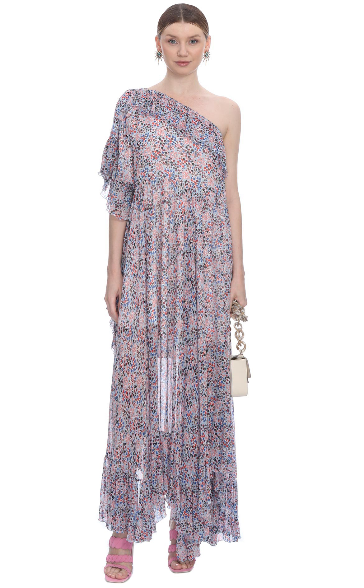 PHILISOPHY DI LORENZO SERAFINI-Philisopy Dı Lorenzo Serafini Mavi Elbise