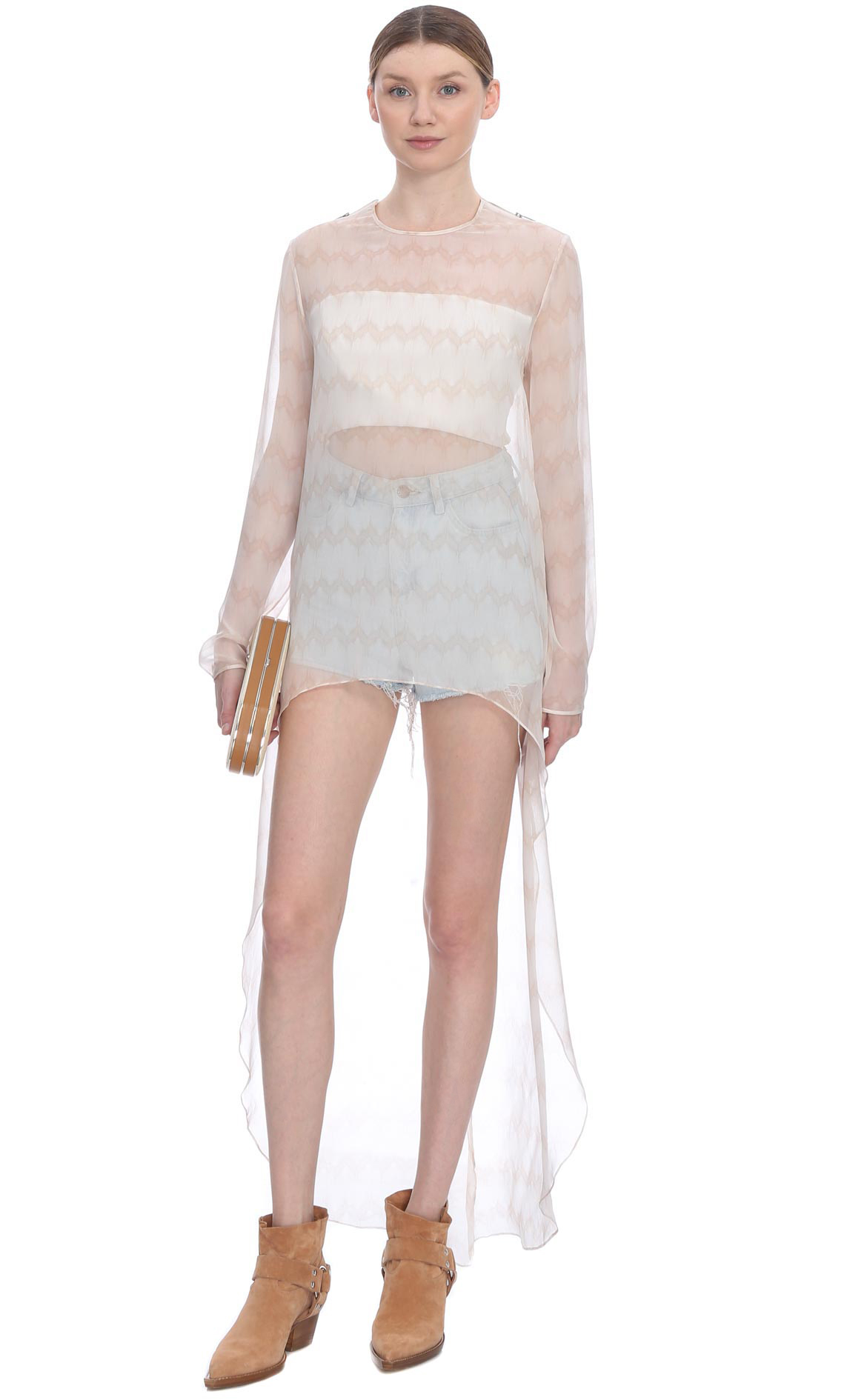 Thomas Wylde-Thomas Wylde Ekru Bluz Thomas Wylde-Thomas Wylde Ekru Bluz