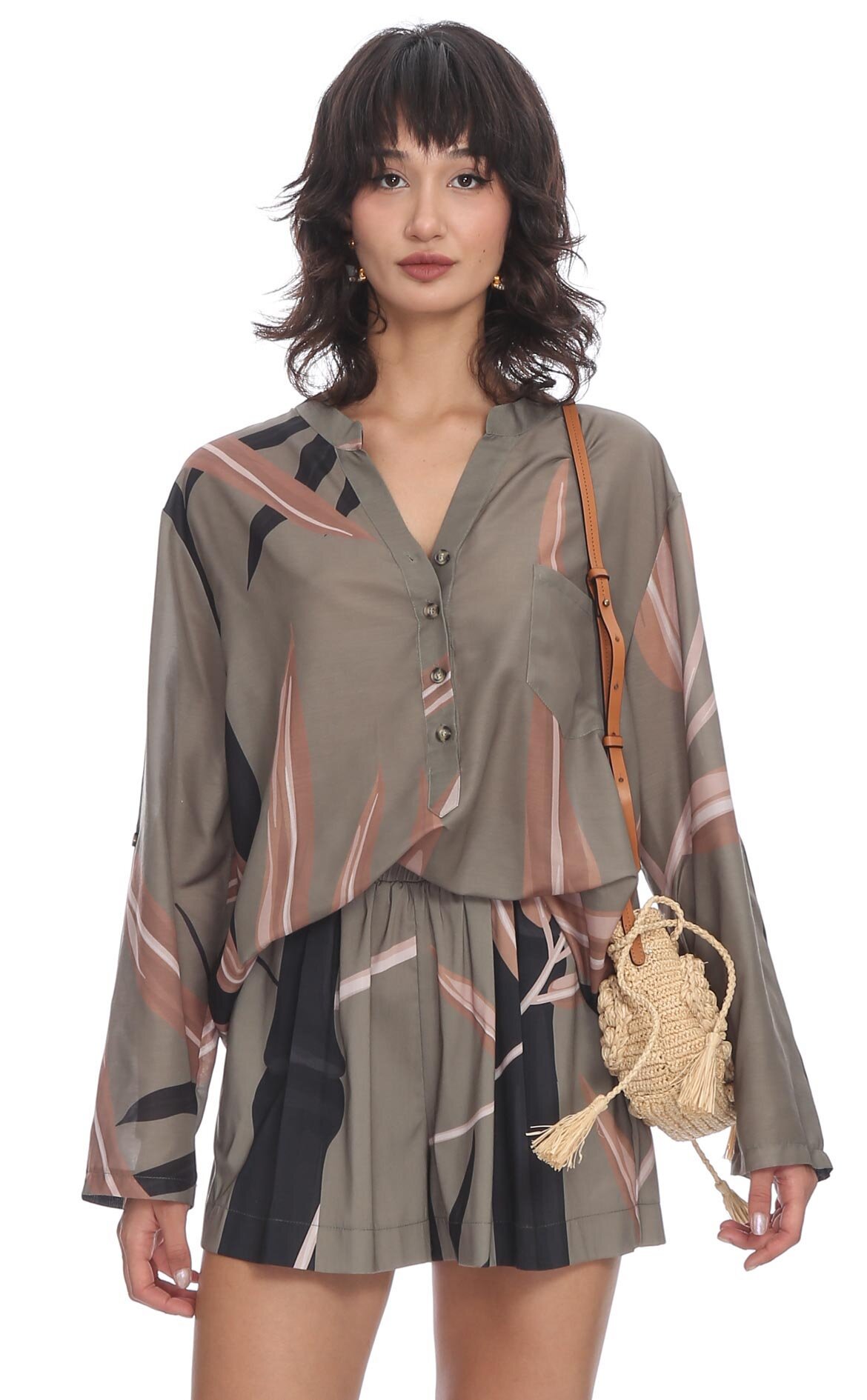 Rivus-Rivus Haki Gömlek