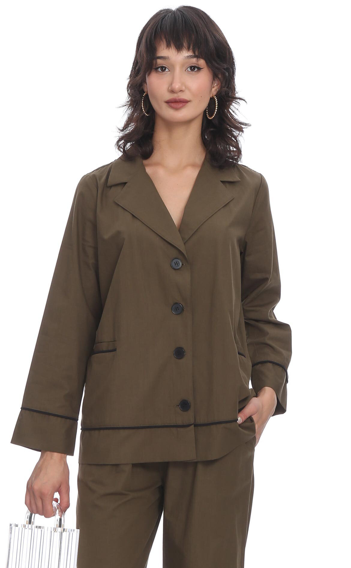 Rivus-Rivus Haki Gömlek