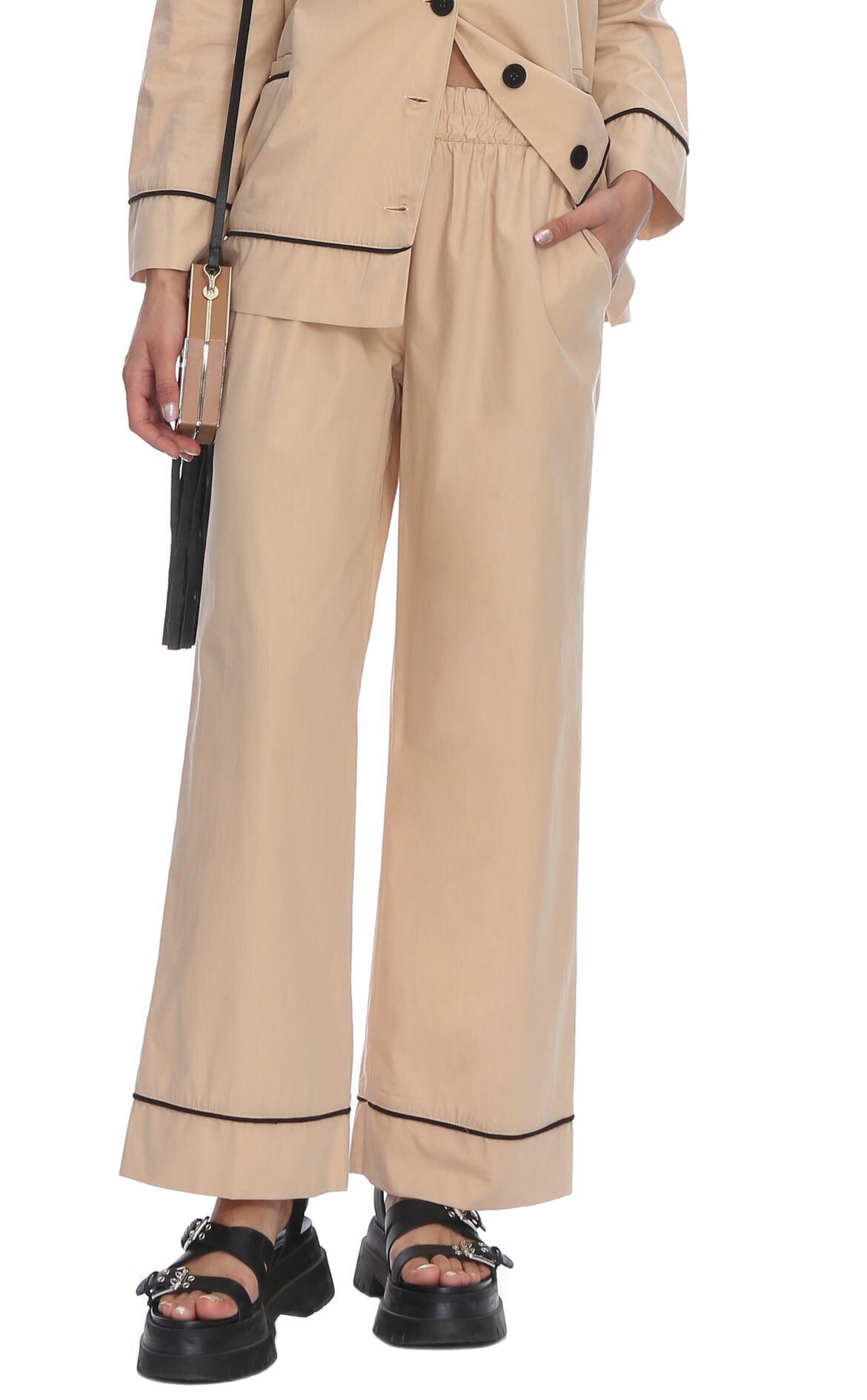 Rivus-Rivus Bej Pantolon