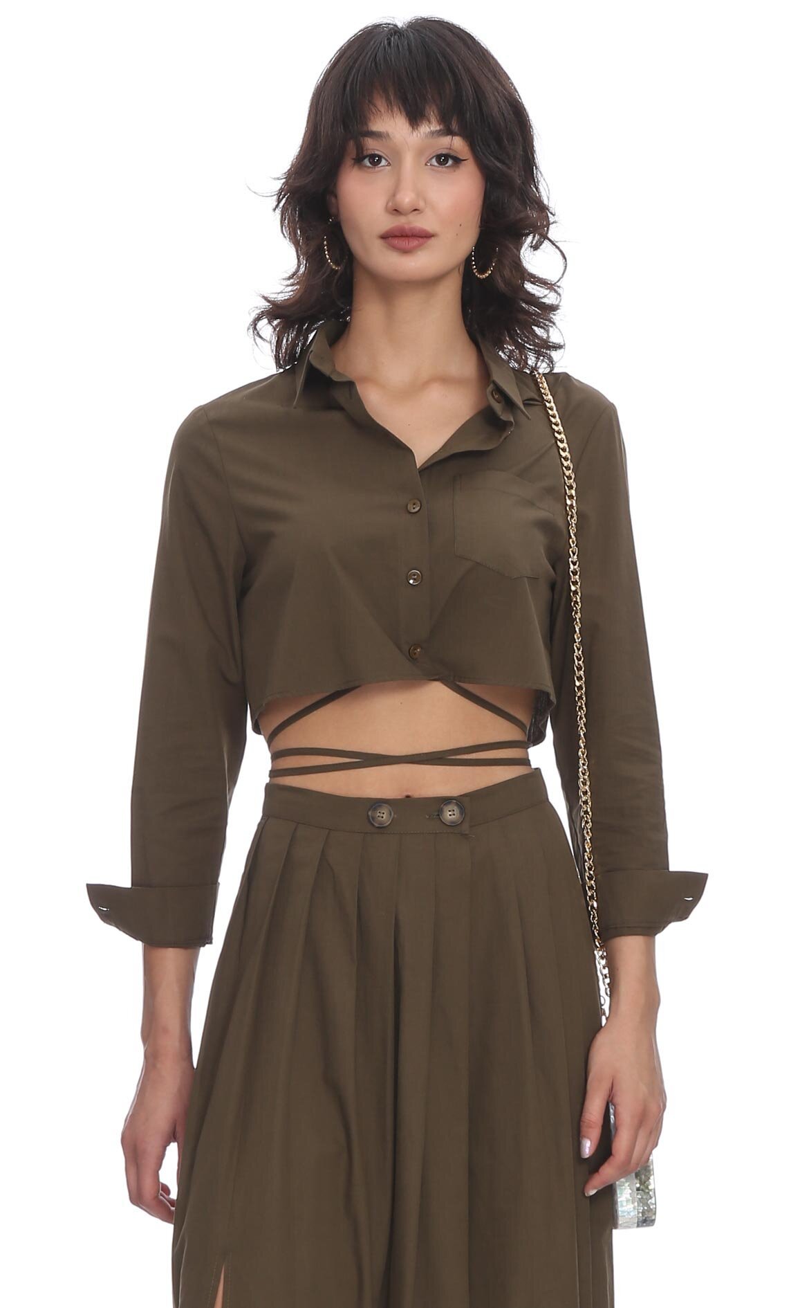 Rivus-Rivus Haki Gömlek