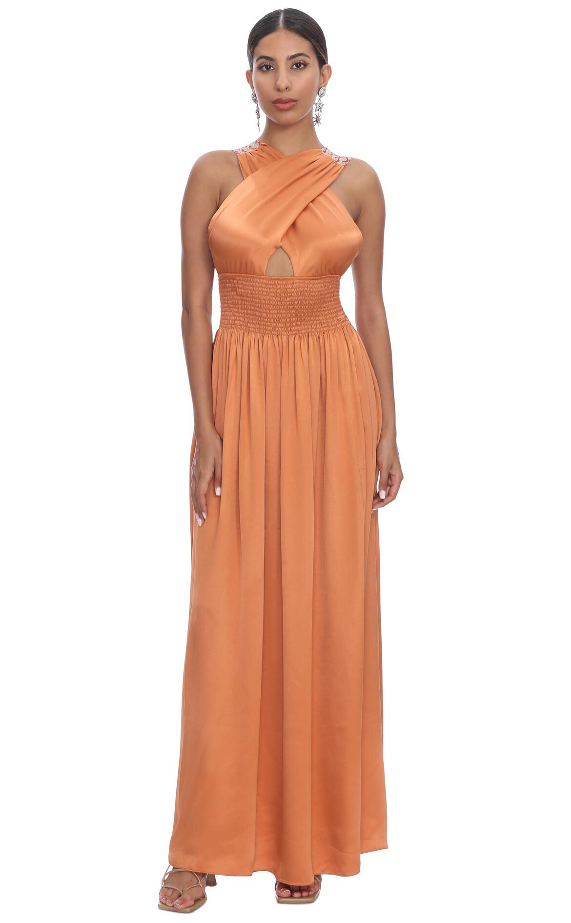 Movom-Movom Tarçın Elbise