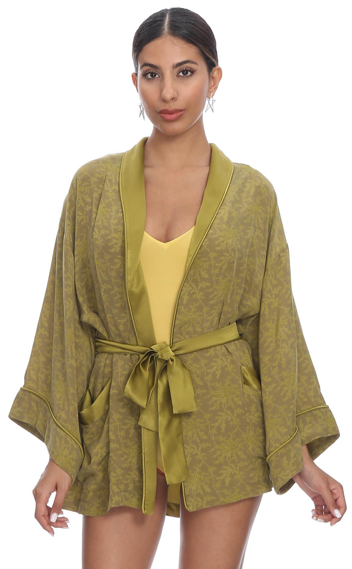 Movom-Movom Yeşil Elbise