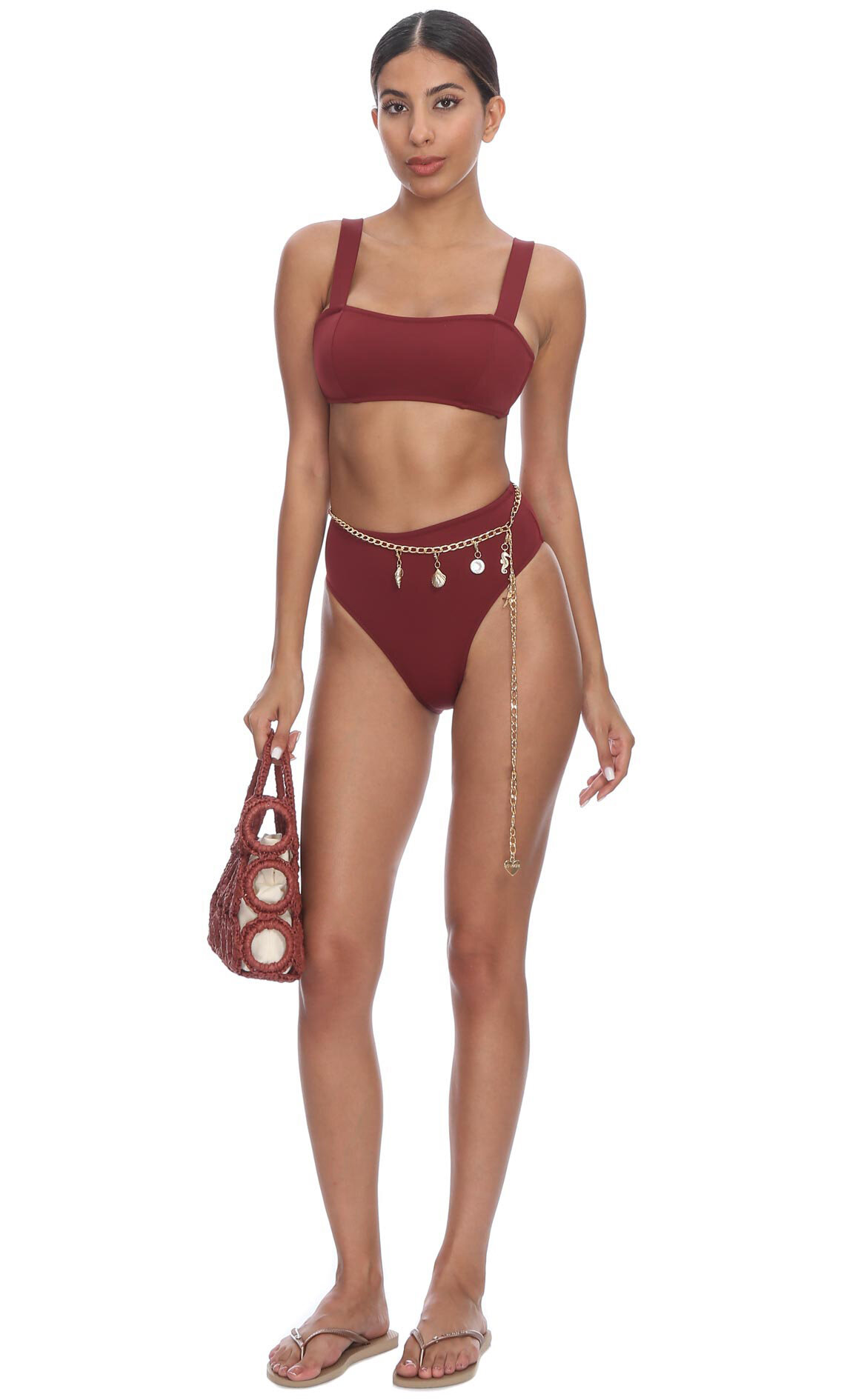 Lovekini-Lovekini Bordo Bikini