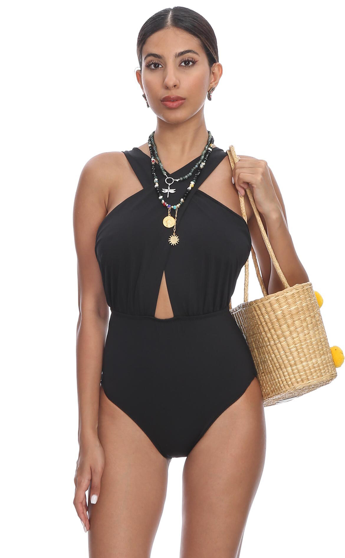 Minca Swimwear-Minca Swimwear Siyah Mayo