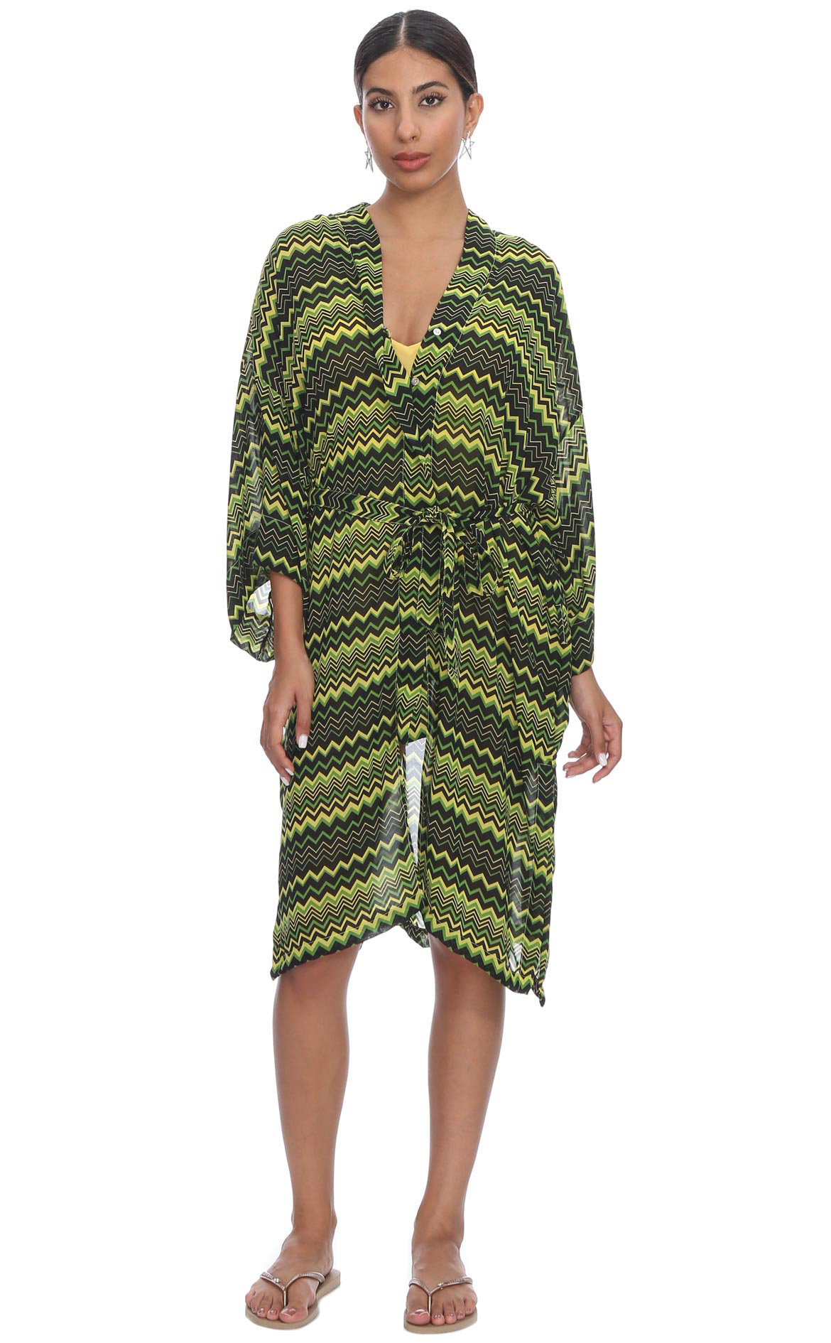 Minca Swimwear-Minca Swimwear Çok Renkli Kimono Minca Swimwear-Minca Swimwear Çok Renkli Kimono