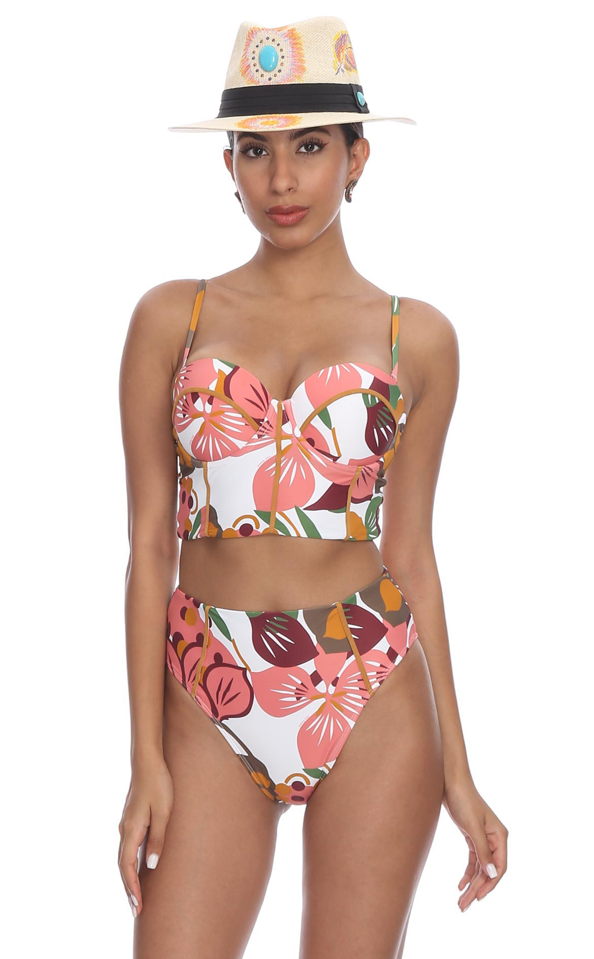 Ted Baker-Ted Baker Beyaz Bikini Üstü Ted Baker-Ted Baker Beyaz Bikini Üstü