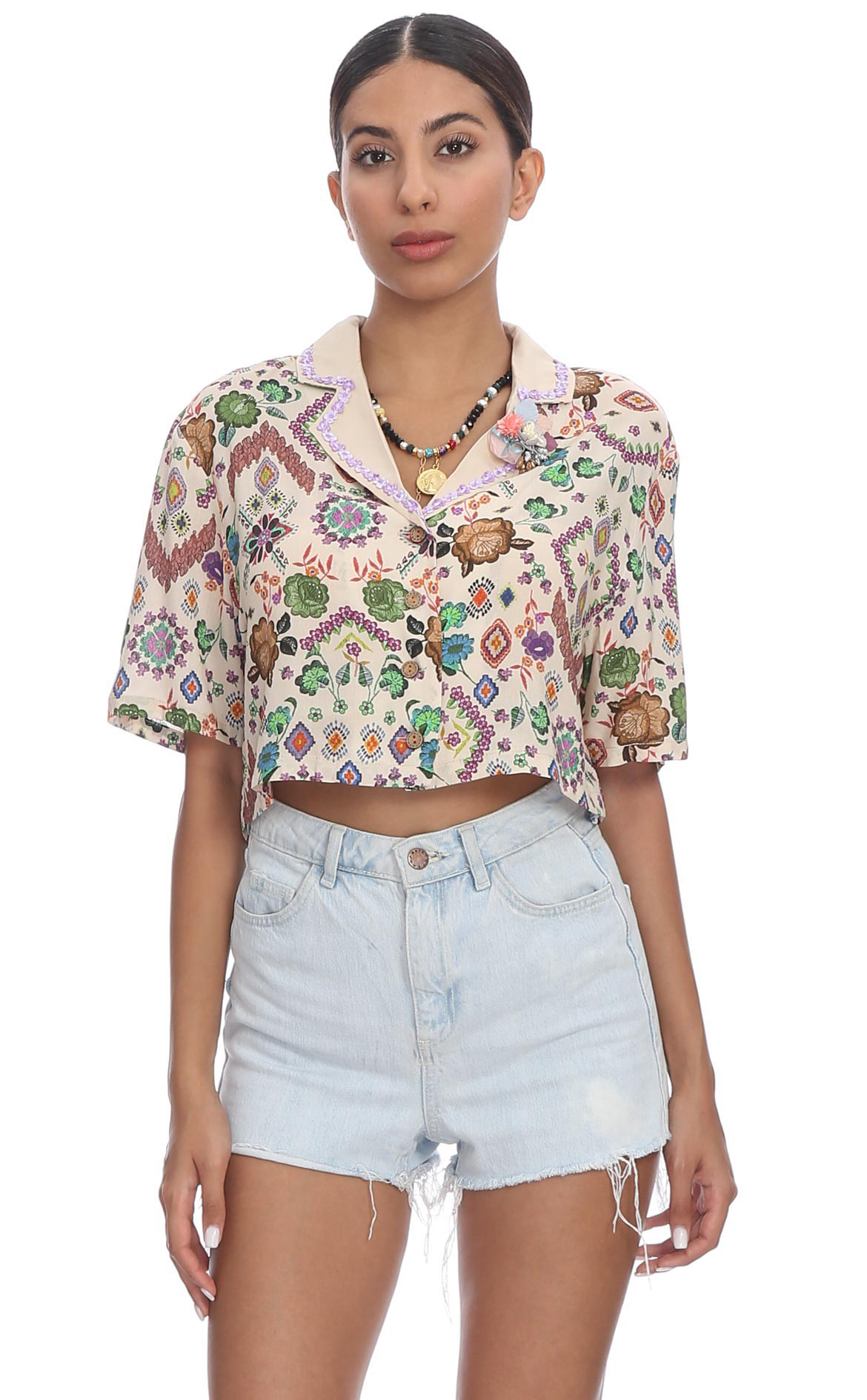 Lalipop Design-Lalipop Desing Çok Renkli Gömlek