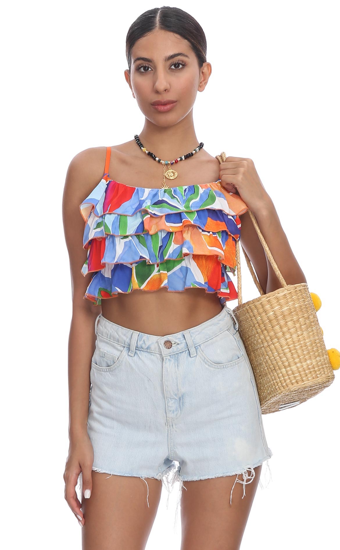 Lalipop Design-Lalipop Desing Çok Renkli Bluz