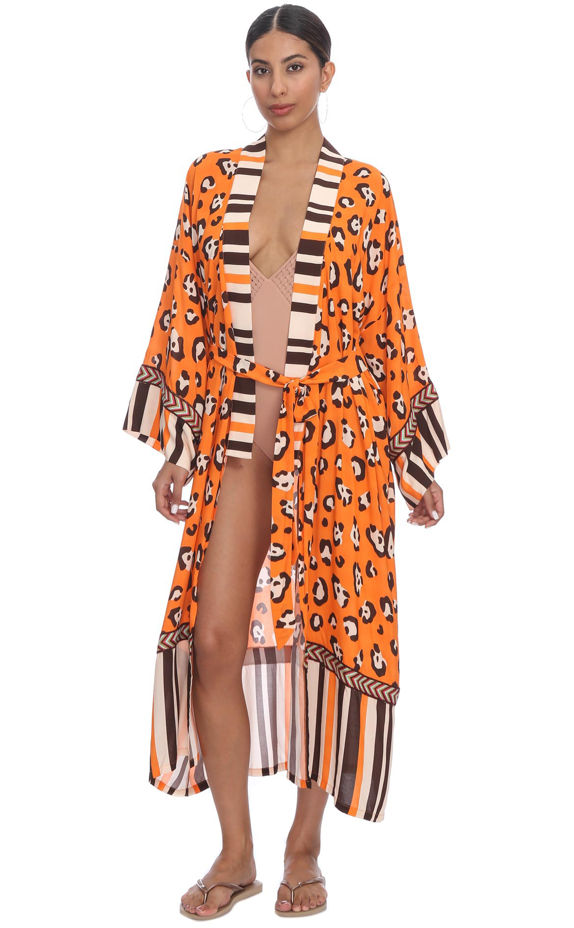 Lalipop Design-Lalipop Desing Leopar Desenli Kimono Lalipop Design-Lalipop Desing Leopar Desenli Kimono