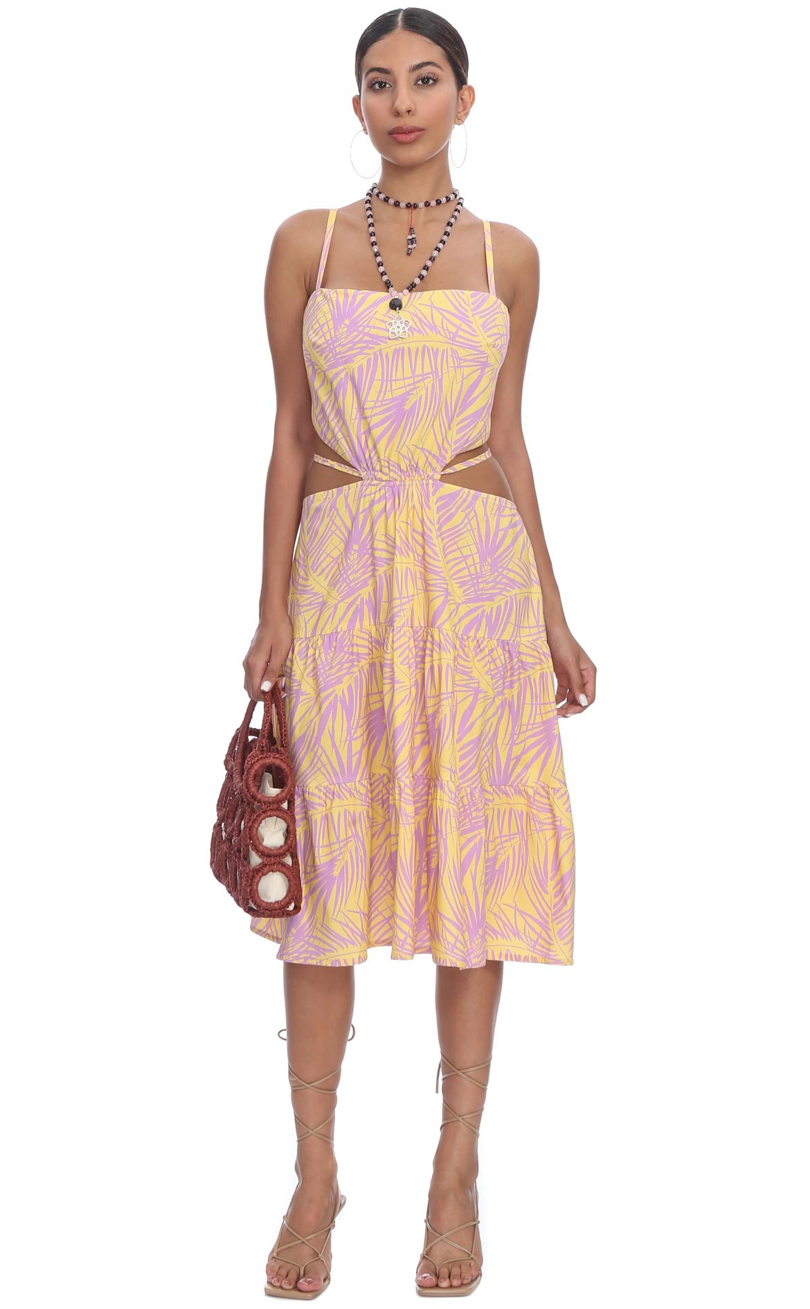 Lalipop Design-Lalipop Desing Çok Renkli Elbise