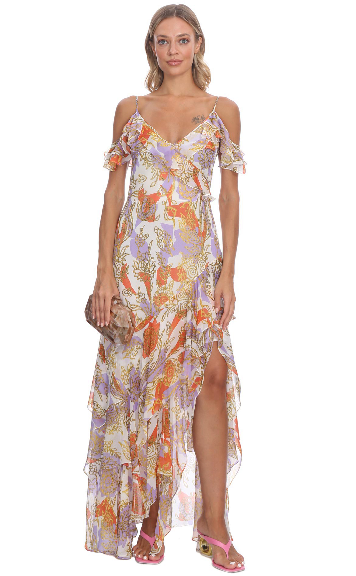 Peter Pilotto-Peter Pilotto Beyaz Elbise Peter Pilotto-Peter Pilotto Beyaz Elbise