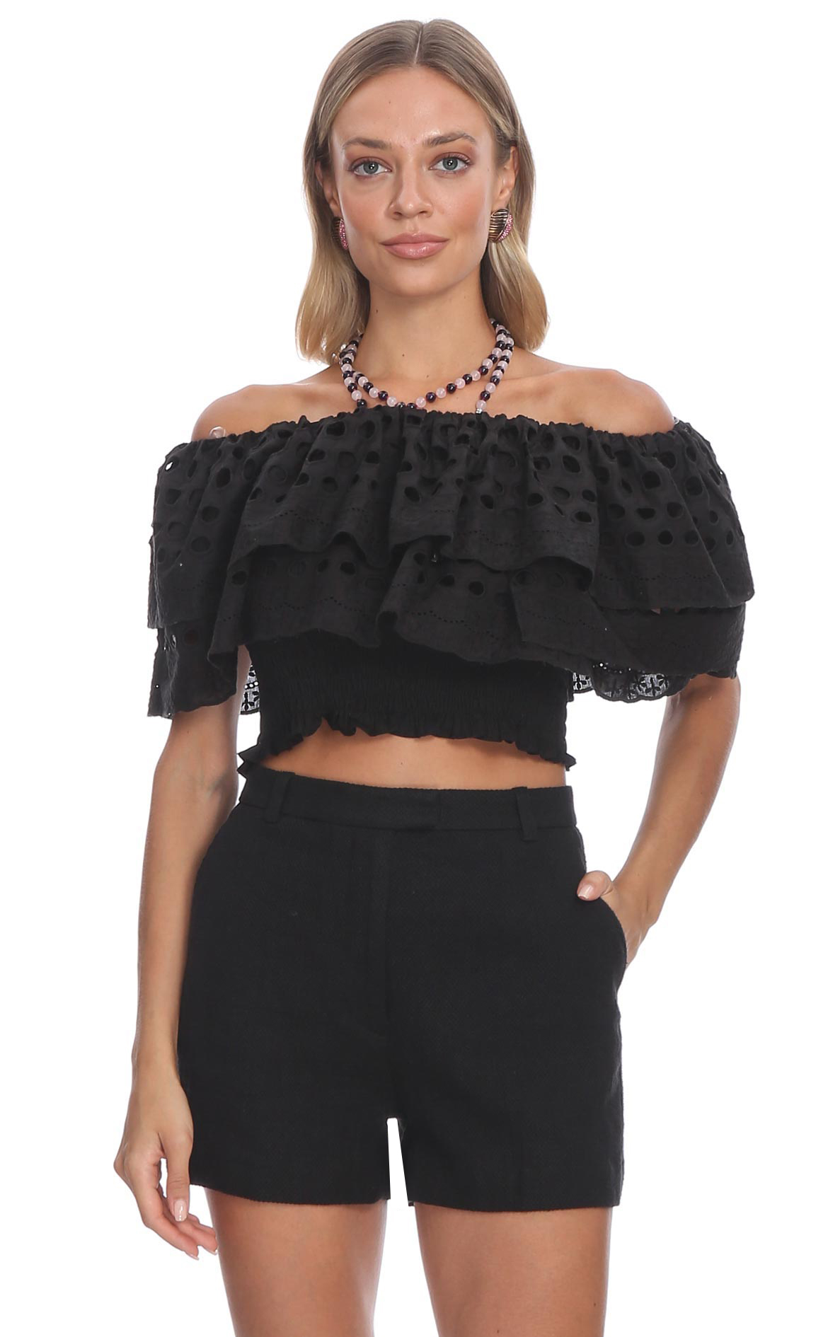 All Sences-All Sences Siyah Bluz