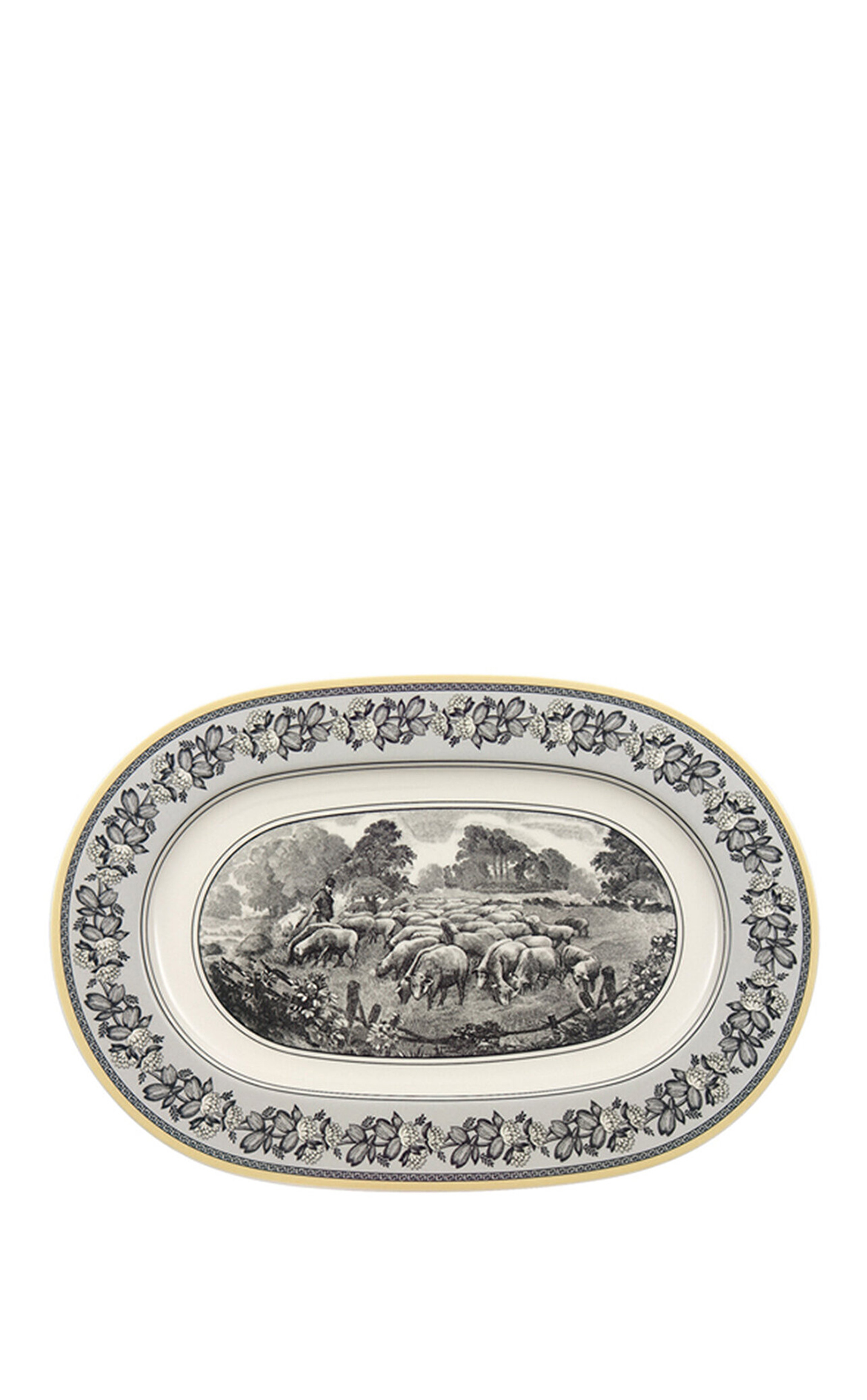 Villeroy & Boch-Villeroy & Boch Audun Ferme Oval Servis 34 cm Villeroy & Boch-Villeroy & Boch Audun Ferme Oval Servis 34 cm