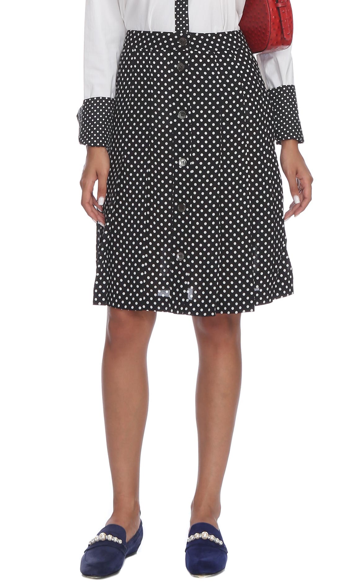 Michael Kors Collection-Michael Kors Collection Siyah Etek Michael Kors Collection-Michael Kors Collection Siyah Etek