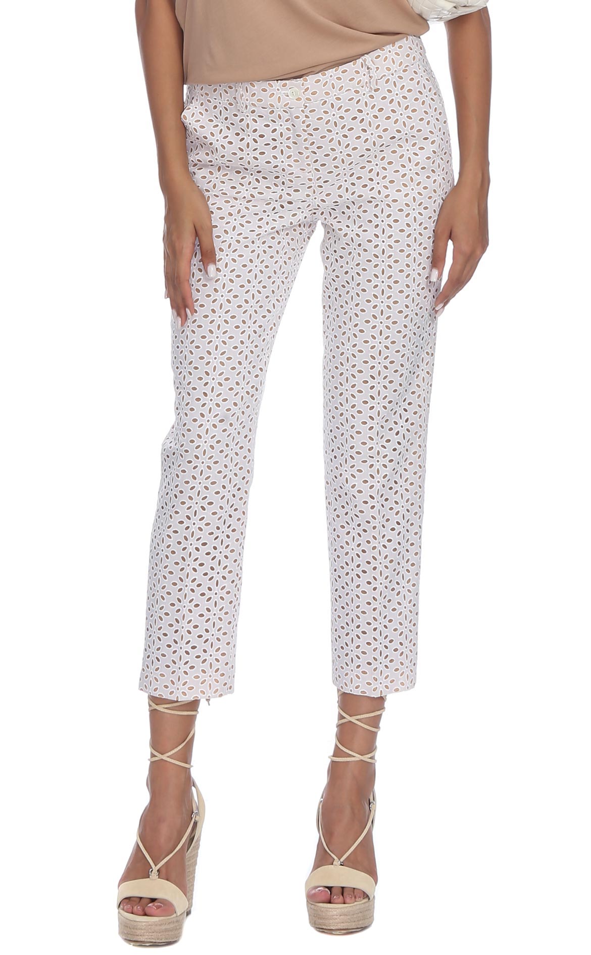Michael Kors Collection-Michael Kors Collection Beyaz Pantolon Michael Kors Collection-Michael Kors Collection Beyaz Pantolon