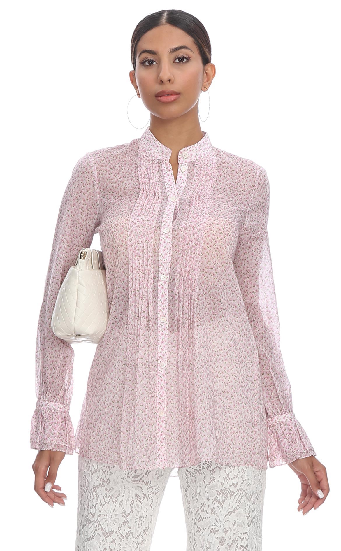 Michael Kors Collection-Michael Kors Pembe Gömlek Michael Kors Collection-Michael Kors Pembe Gömlek