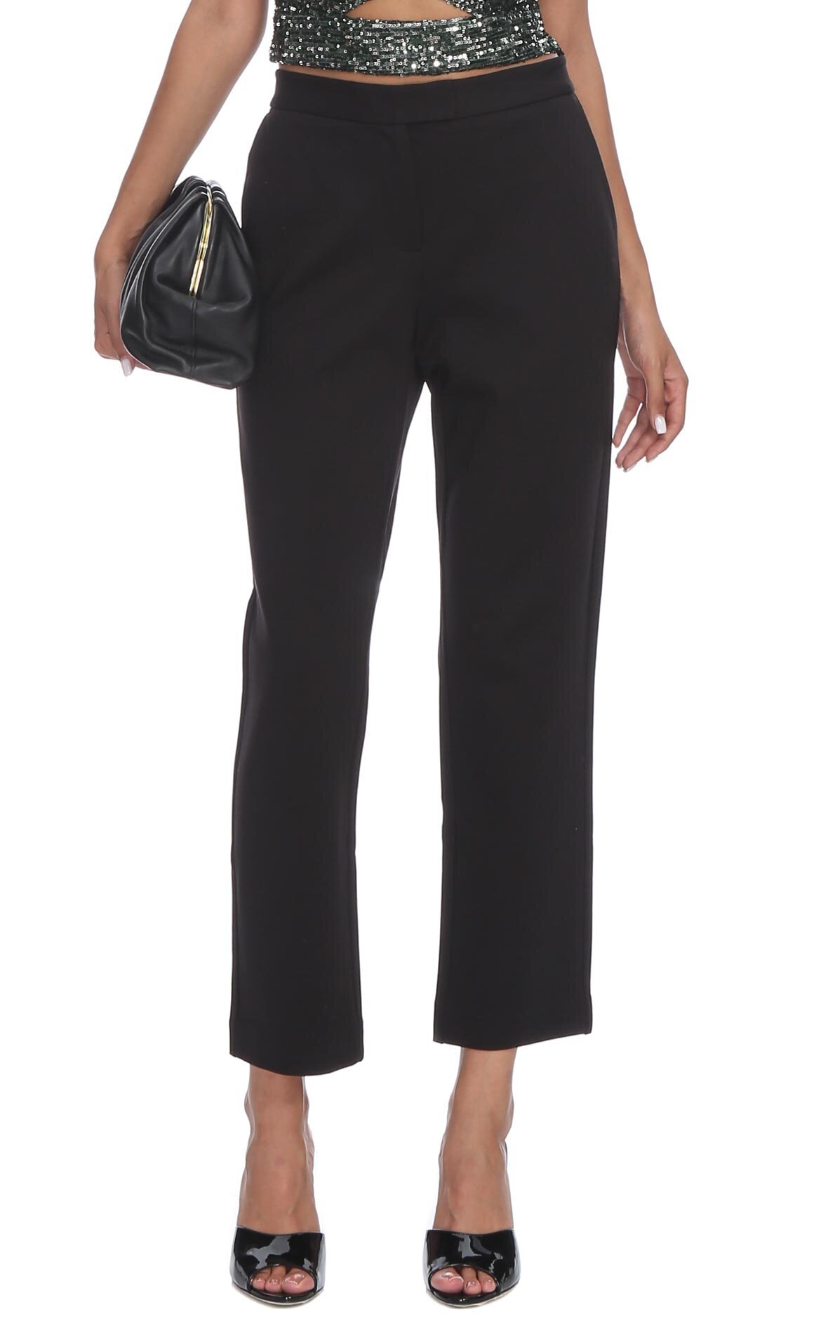 MICHAEL Michael Kors-Michael Michael Kors Siyah Pantolon