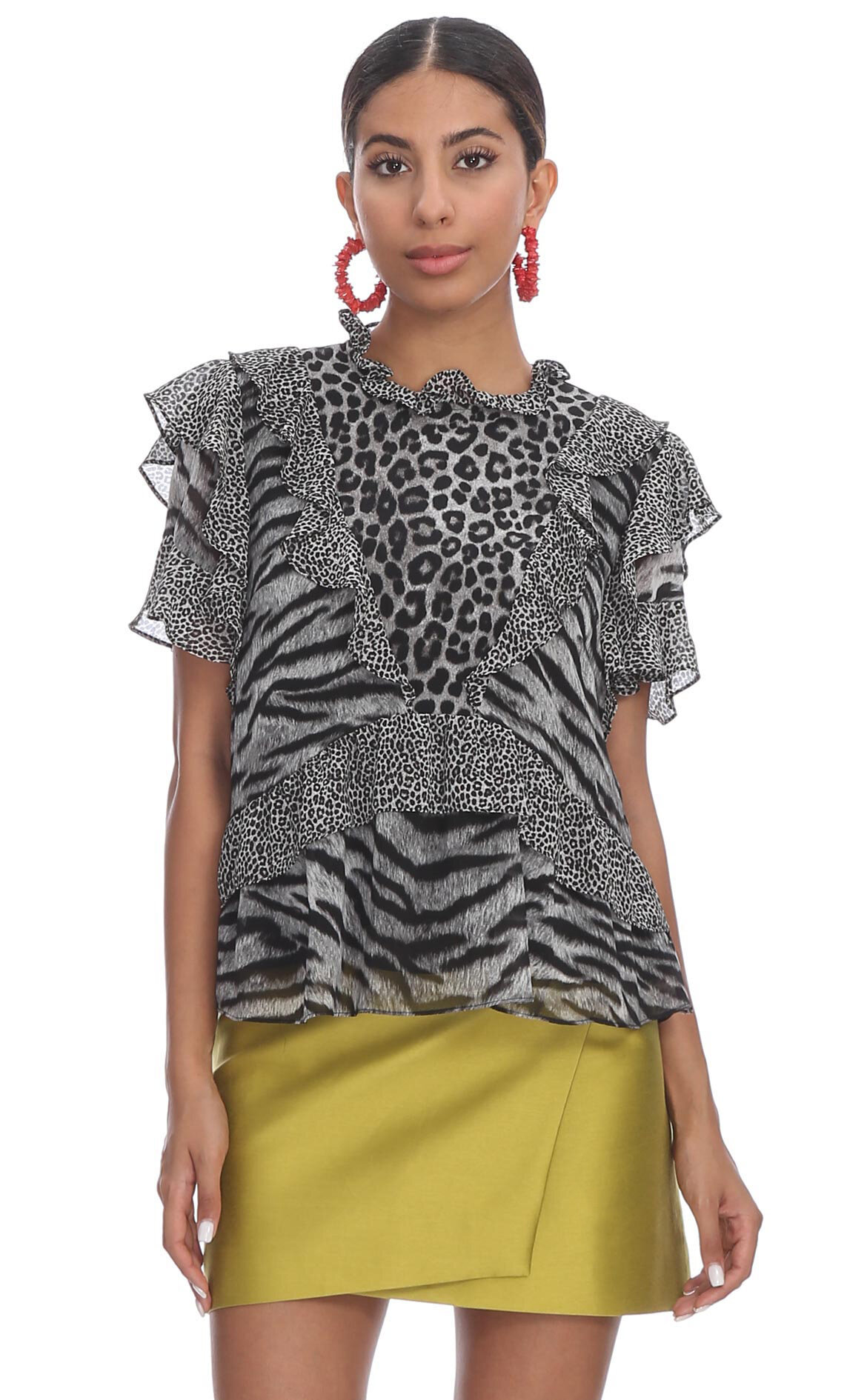 MICHAEL Michael Kors-Michael Michael Kors Gri Bluz