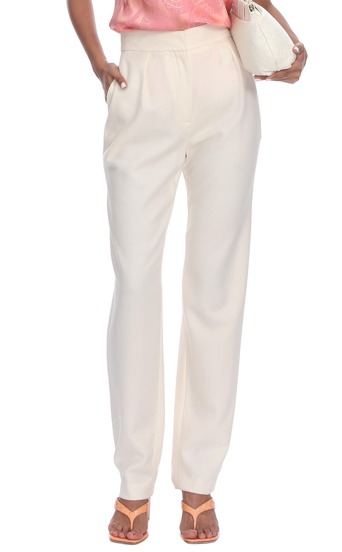 Lanvin-Lanvin Krem Pantolon