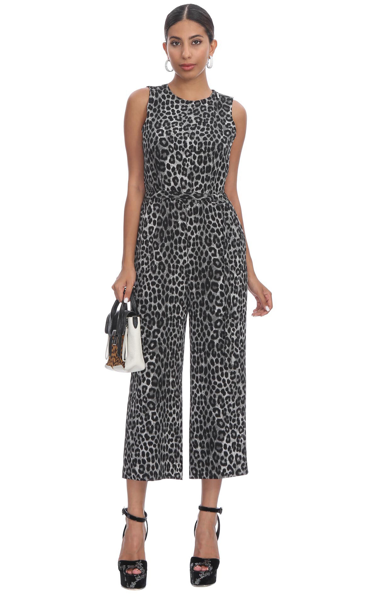 MICHAEL Michael Kors-Michael Michael Kors Siyah Tulum