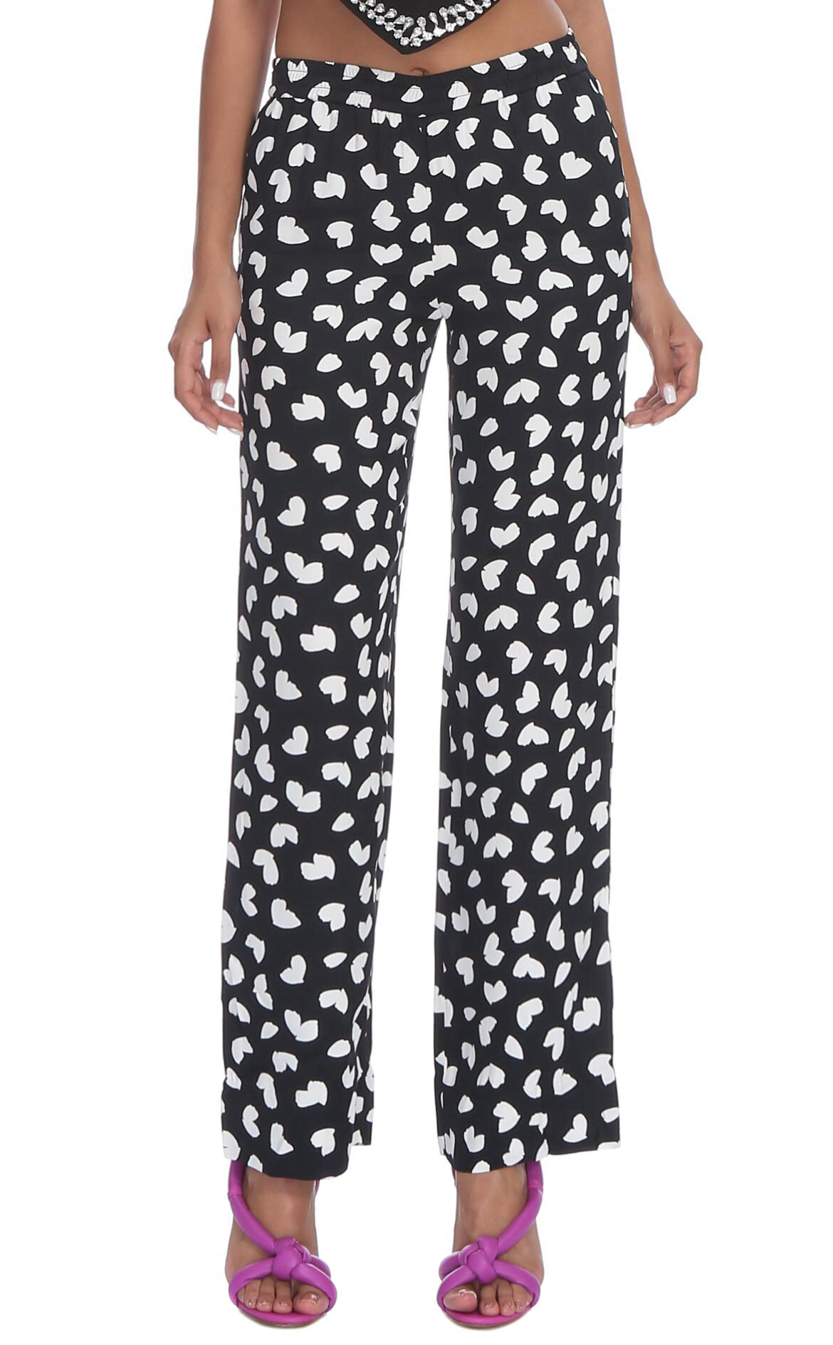 MICHAEL Michael Kors-Michael Michael Kors Siyah Pantolon