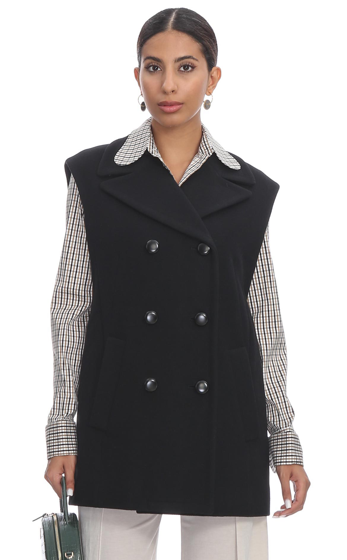 Michael Kors Collection-Michael Kors Collection Siyah Yelek Michael Kors Collection-Michael Kors Collection Siyah Yelek