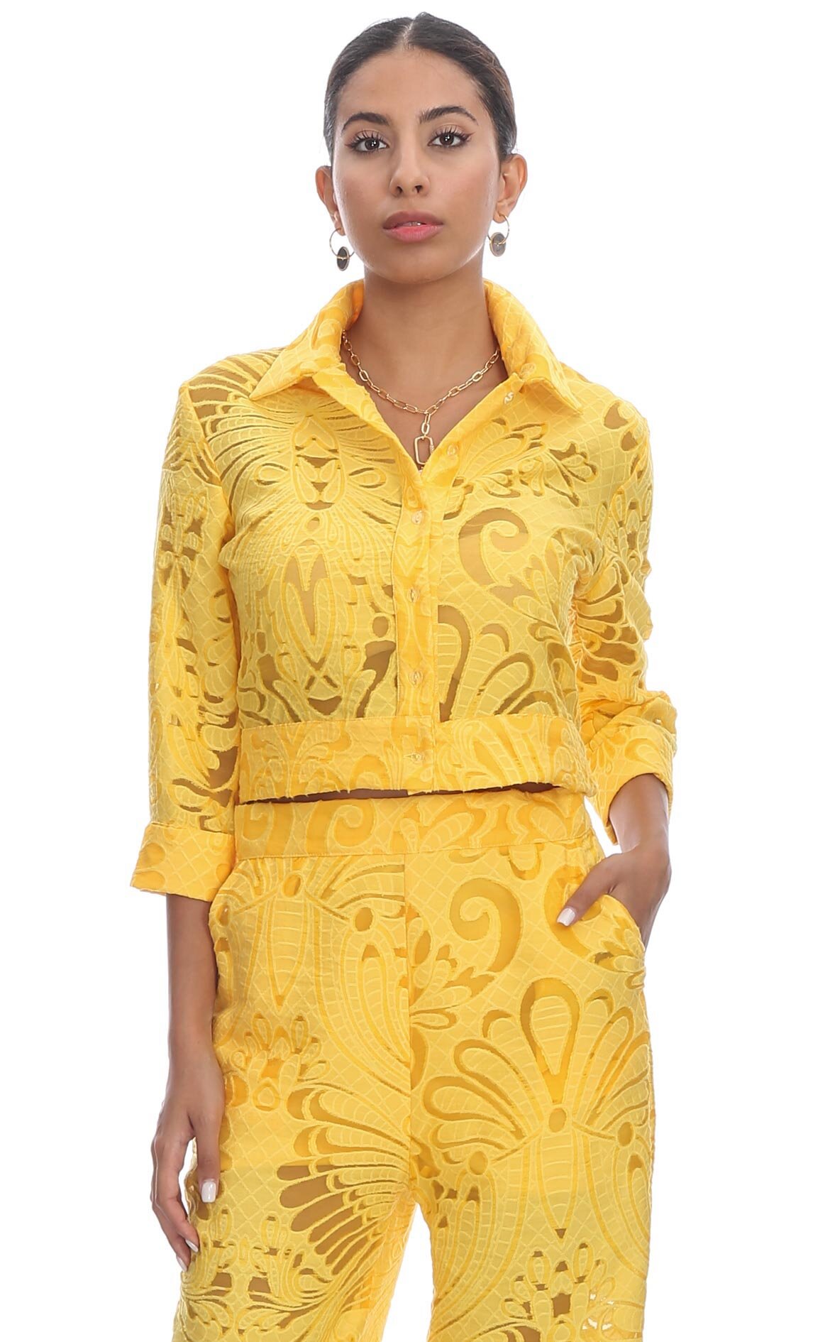 Atolye No6-Atölye No6 Sarı Ceket