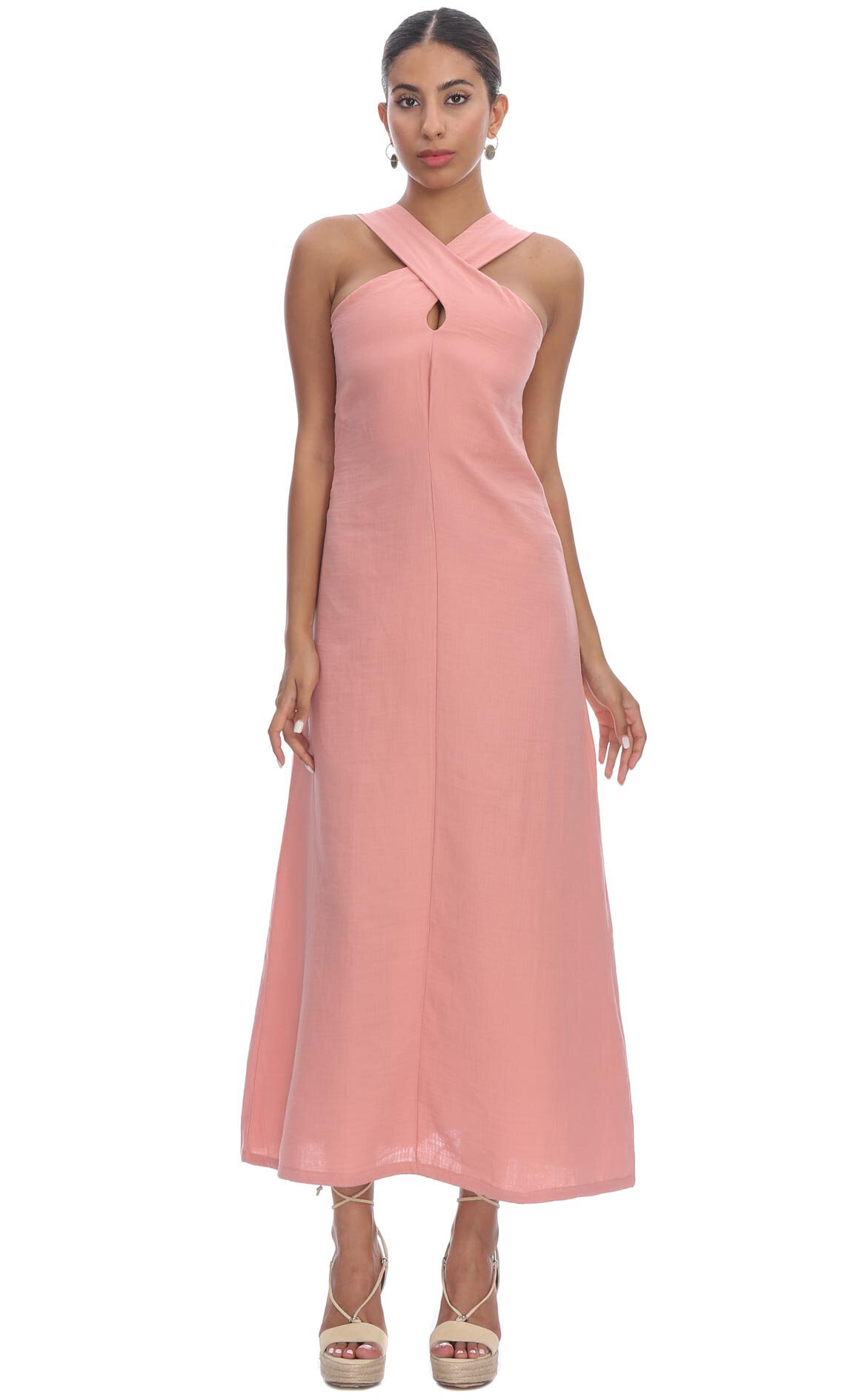 Nikky Mc Bridget-Nikky Mc Bridget Gül Kurusu Elbise