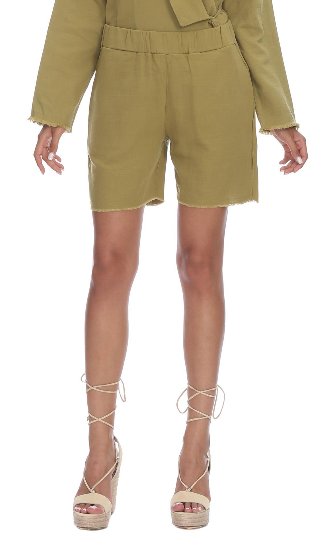 Nikky Mc Bridget-Nikky Mc Bridget Yeşil Şort