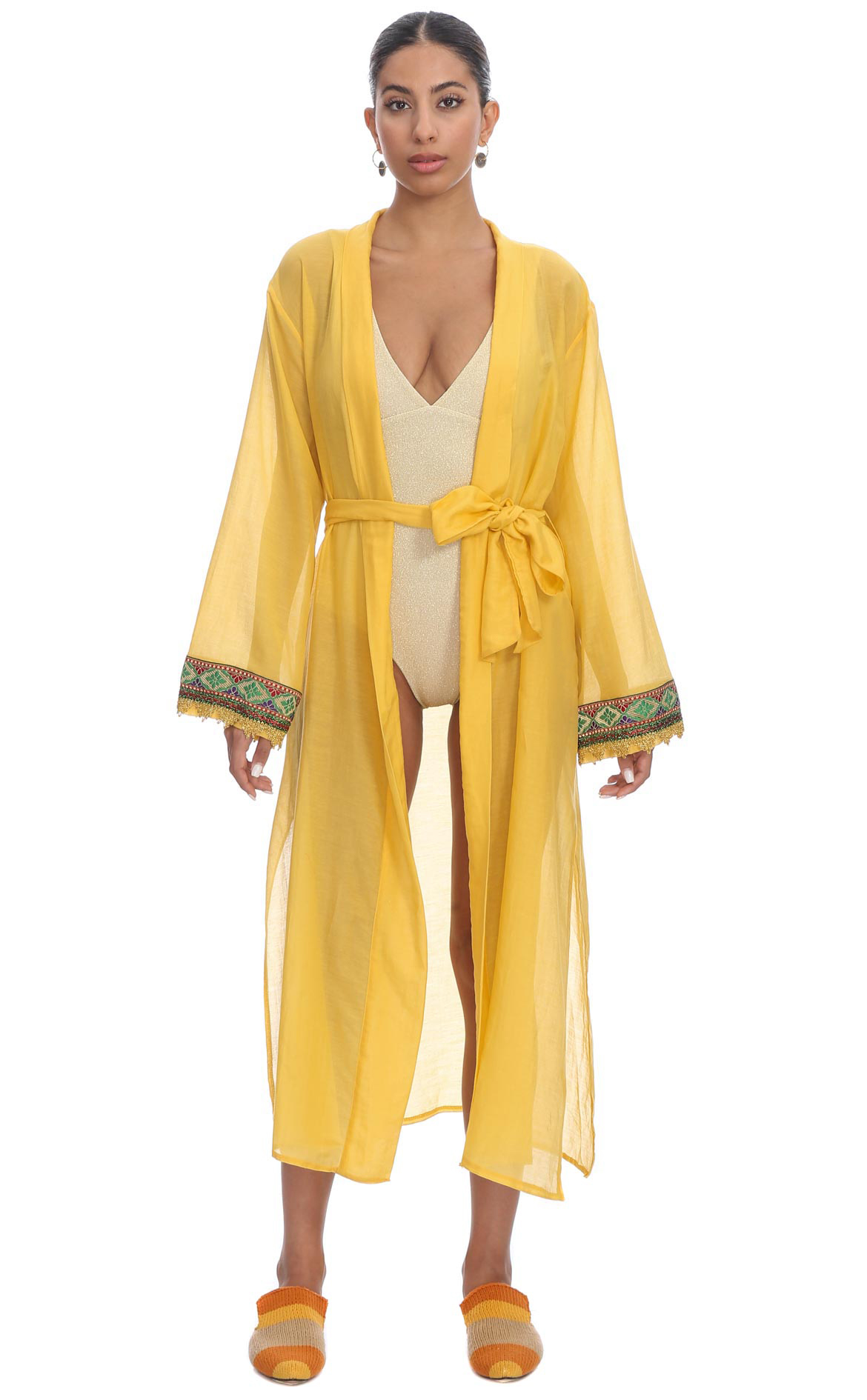 Armadio Design-Armadio Design Sarı Kimono