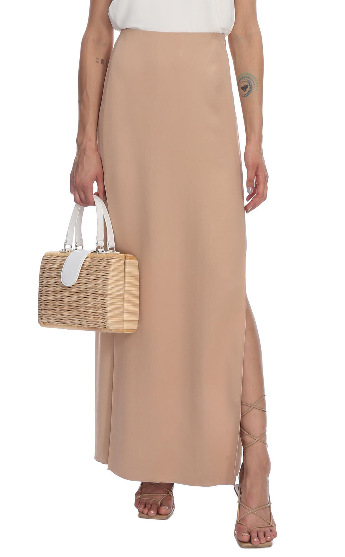 Lanvin-Lanvin Nude Etek