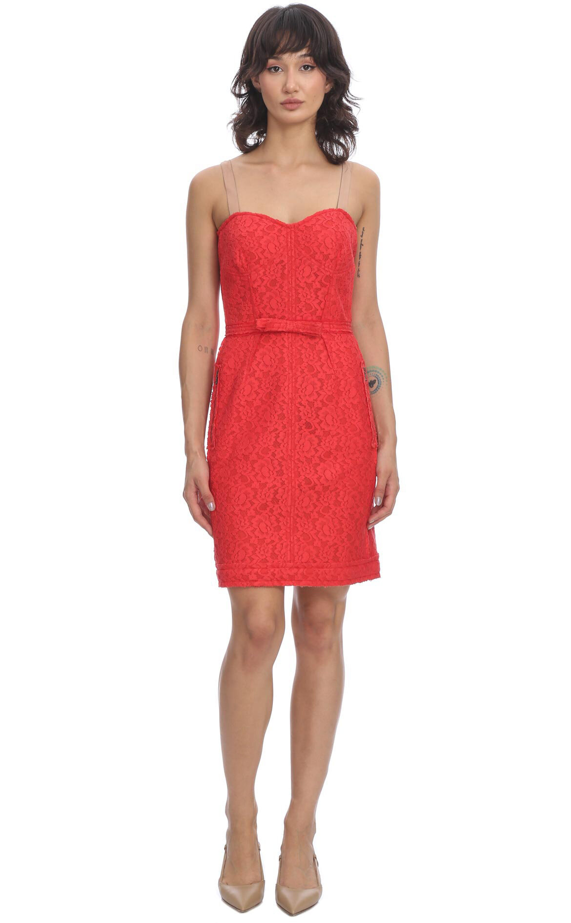 Lanvin-Lanvin Kırmızı Elbise