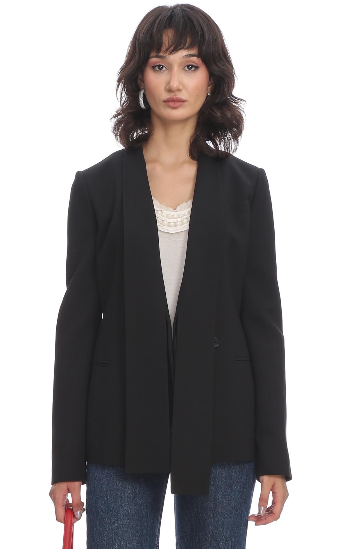 Michael Kors Collection-Michael Kors Siyah Ceket Michael Kors Collection-Michael Kors Siyah Ceket