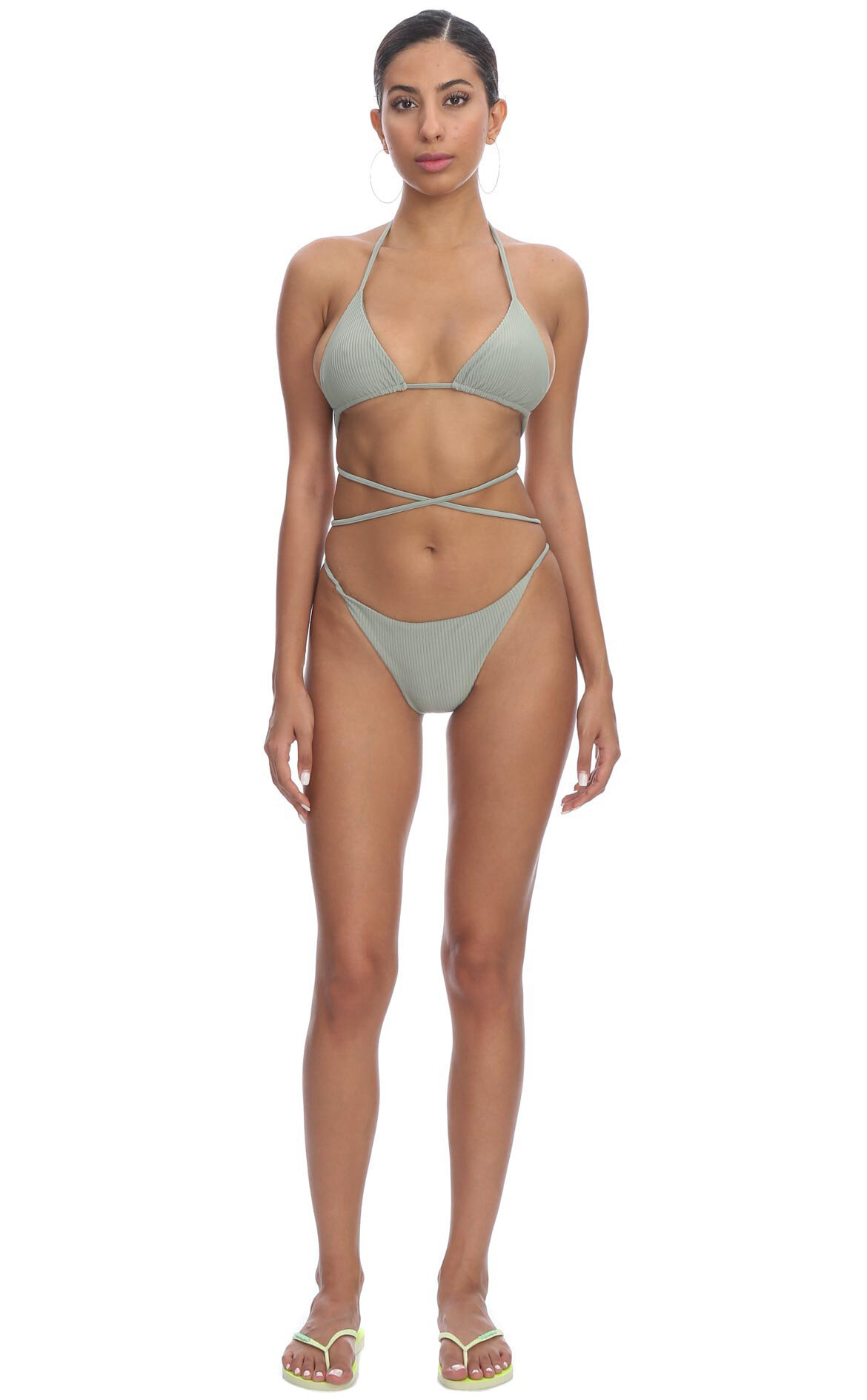 What İf-What İf Haki Bikini Set