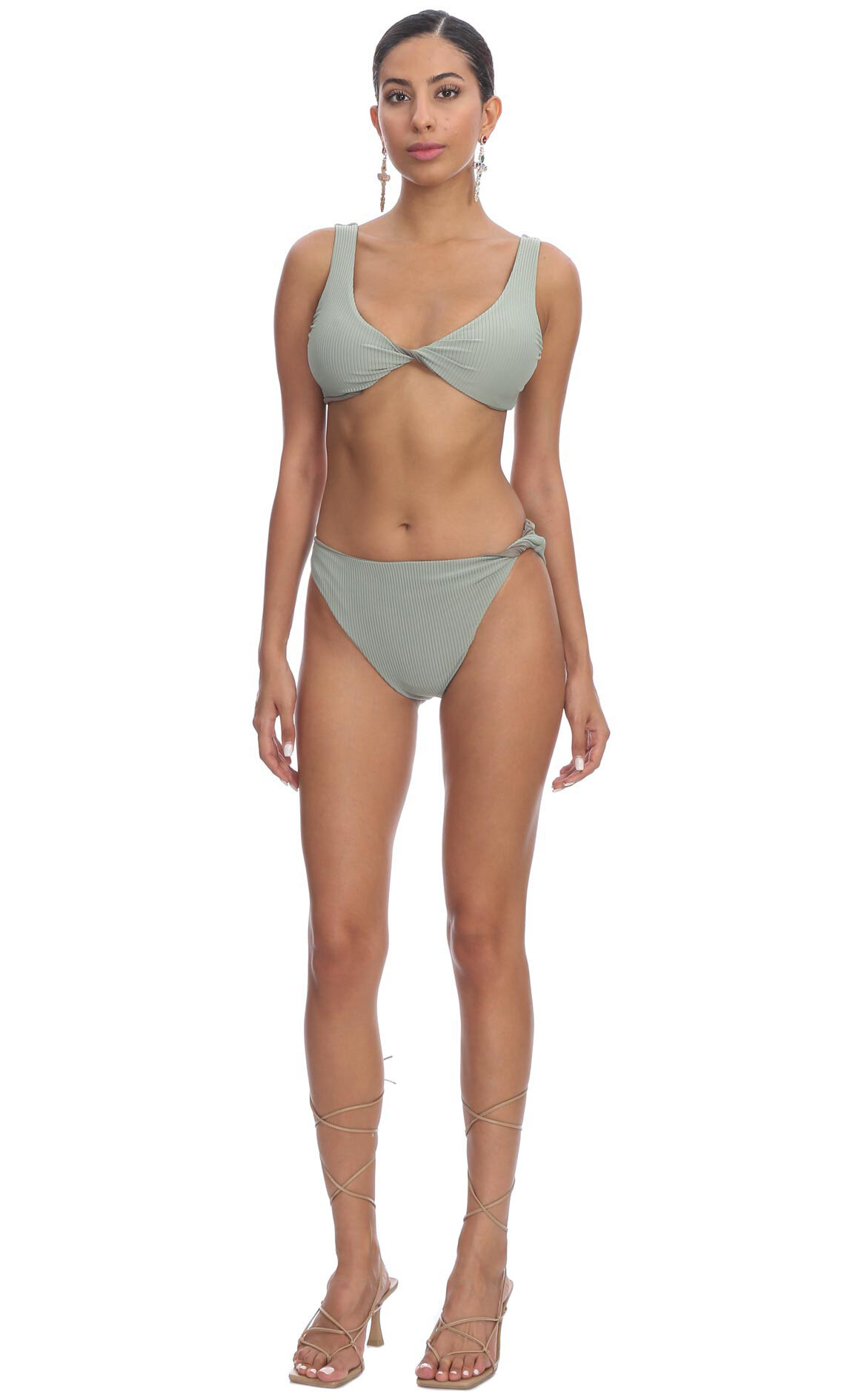 What İf-What İf Haki Bikini Set