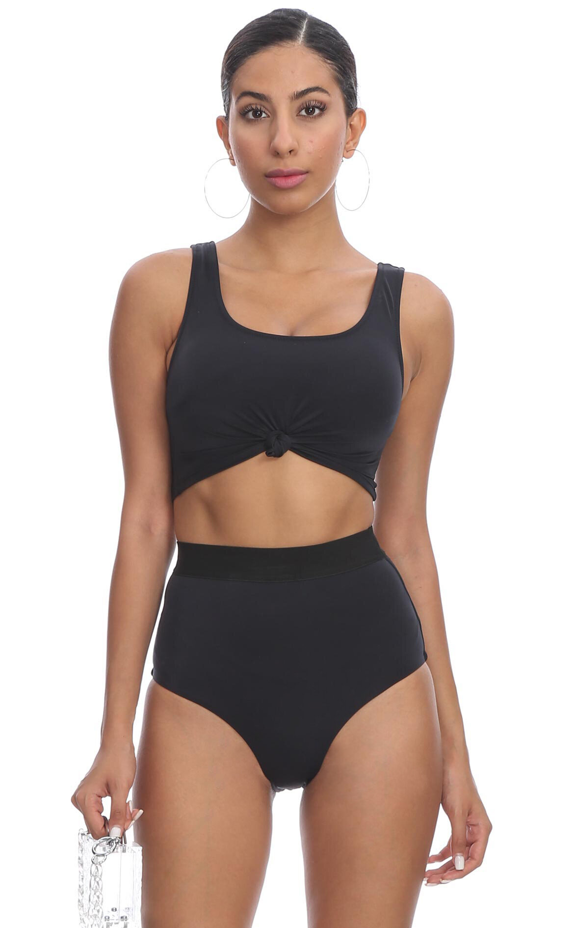 What İf-What İf Siyah Bikini Üstü